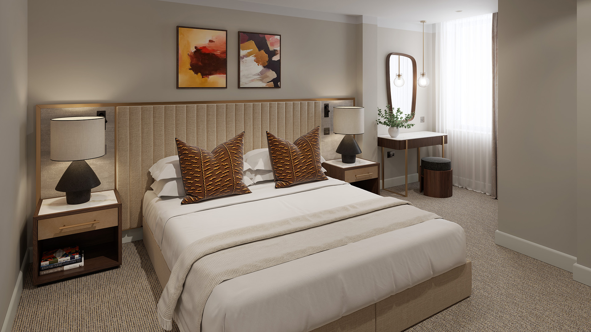 Luxury One Bedroom Open Plan Apartments | Cheval Phoenix House